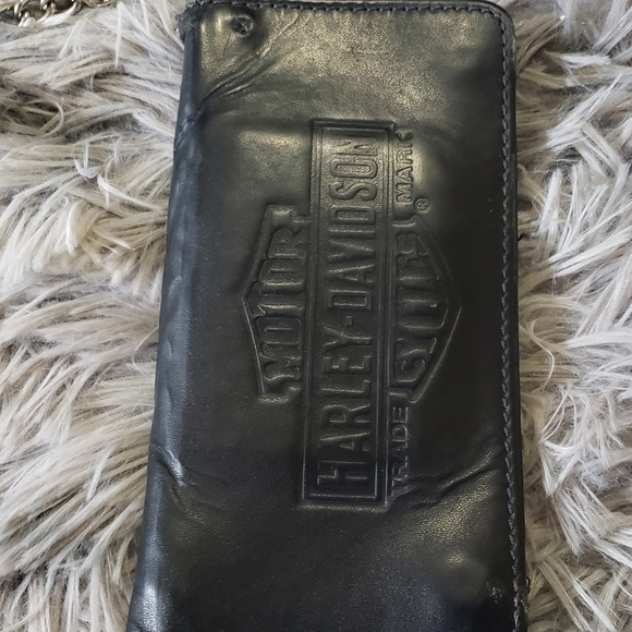 Harley-Davidson | Other | Mens Harleydavidson Wallet With Chain | Poshmark